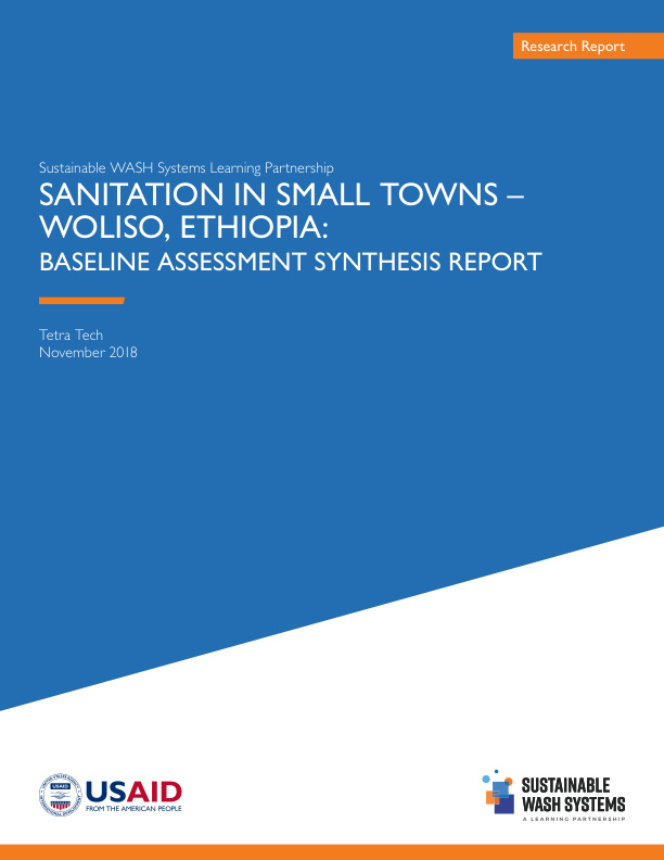 Sanitation in Small Towns – Woliso, Ethiopia: Baseline Assessment ...