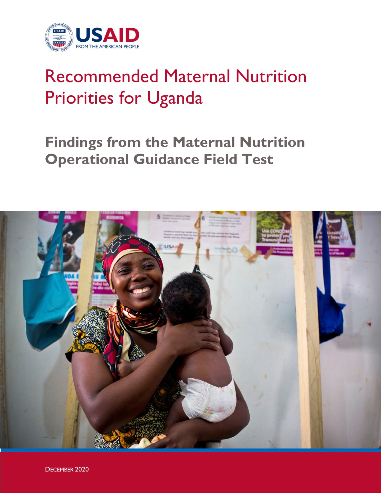 Recommended Maternal Nutrition Priorities for Uganda Report - DECfinder